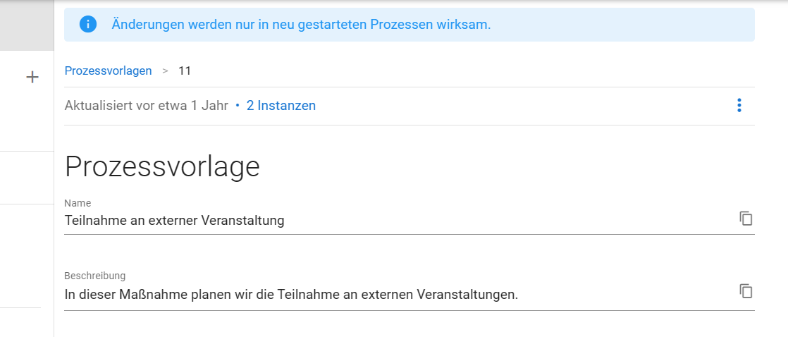 Prozessvorlagen - samarbeid
