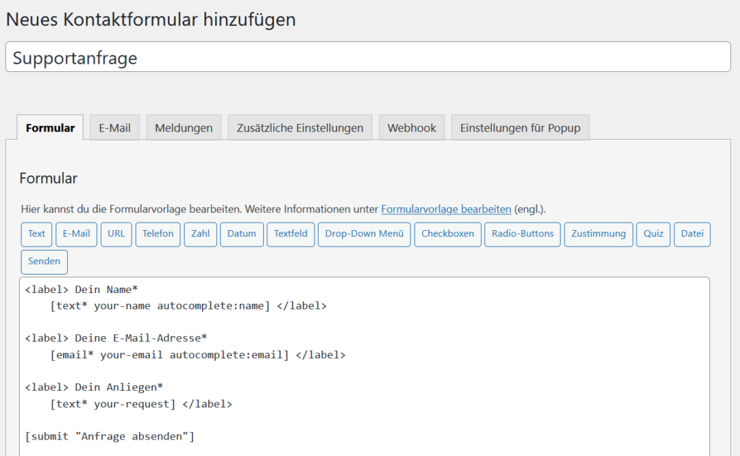 Automatisierung deiner Formulare in WordPress mit samarbeid - samarbeid